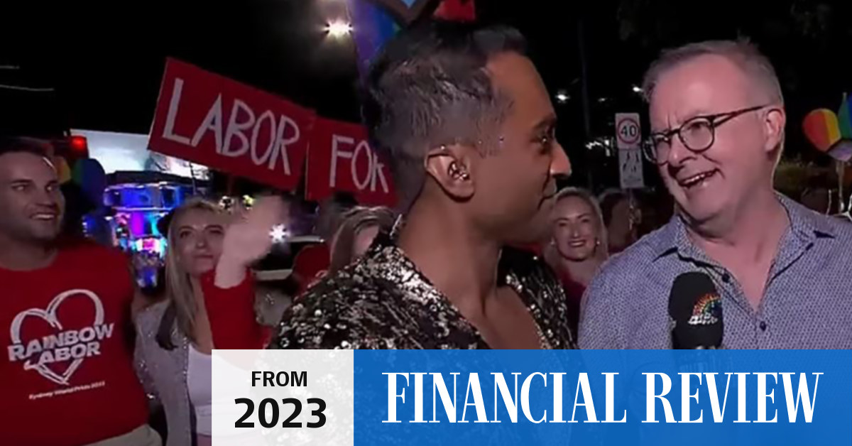 Mardi Gras 2023: Prime Minister Anthony Albanese makes history as first sitting PM to take part ...